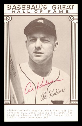 Al Kaline Autographed Memorabilia | Signed Photo, Jersey, Collectibles ...