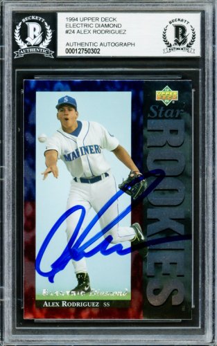 Alex Rodriguez Autographed Memorabilia | Signed Photo, Jersey ...