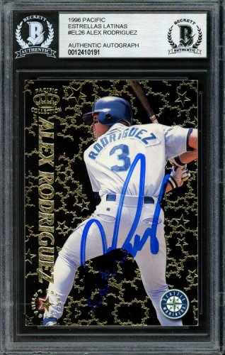 Alex Rodriguez Autographed Memorabilia | Signed Photo, Jersey ...