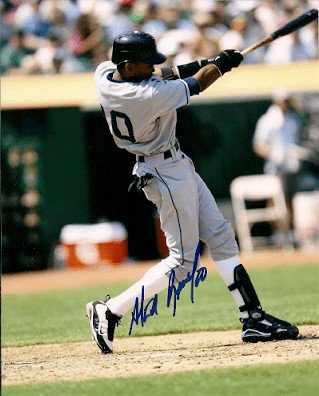 alexei ramirez autograph