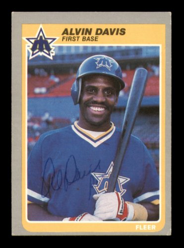 Alvin Davis Autographed Memorabilia | Signed Photo, Jersey ...