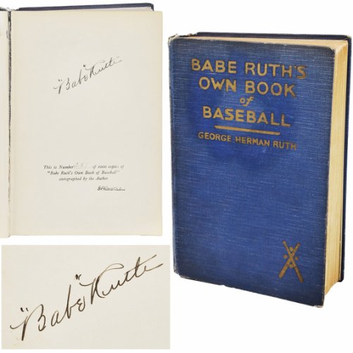 Babe Ruth Autographed Memorabilia | Signed Photo, Jersey, Collectibles ...