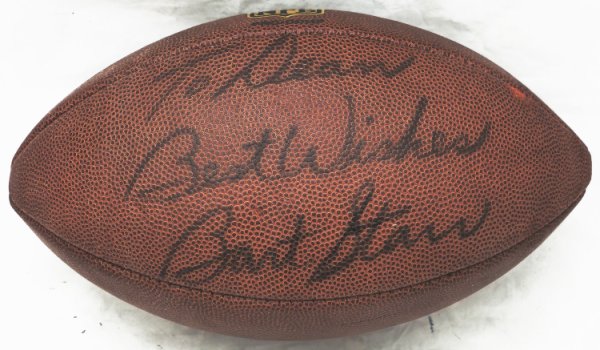 Bart Starr | Autographed Football Memorabilia & NFL Merchandise