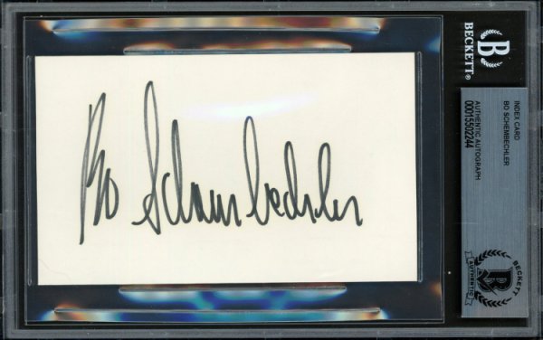 Bo Schembechler Autographed Memorabilia | Signed Photo, Jersey ...
