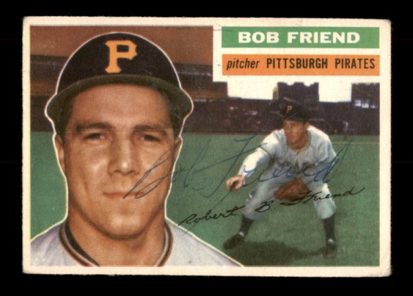 Bob Friend Autographed Memorabilia | Signed Photo, Jersey, Collectibles ...