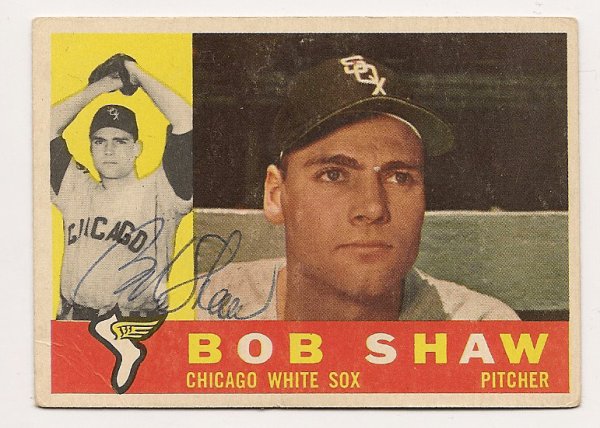 Bob Shaw Autographed Memorabilia | Signed Photo, Jersey, Collectibles ...