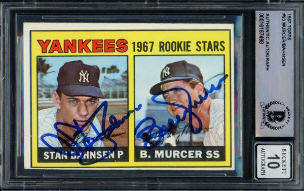 Bobby Murcer Autographed Memorabilia | Signed Photo, Jersey ...
