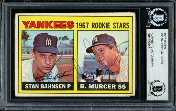 Bobby Murcer Autographed Memorabilia | Signed Photo, Jersey ...