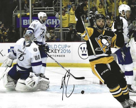 Bryan Rust Autographed Memorabilia | Signed Photo, Jersey, Collectibles ...