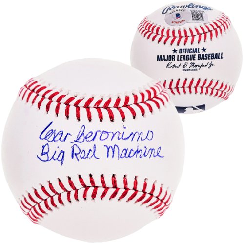 Cesar Geronimo Autographed Memorabilia | Signed Photo, Jersey ...