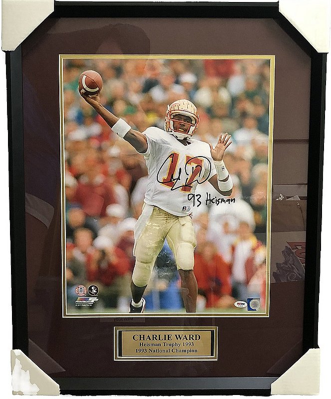 Charlie Ward Autographed Memorabilia | Signed Photo, Jersey ...