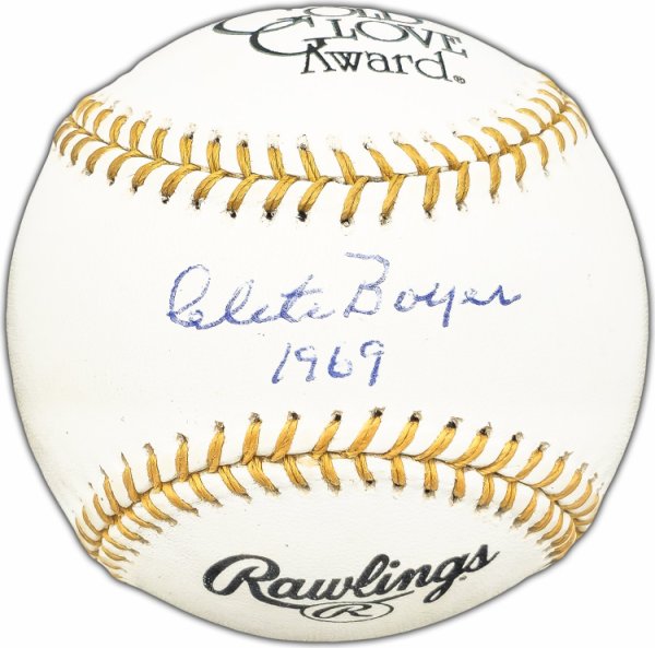 Clete Boyer Autographed Memorabilia | Signed Photo, Jersey ...