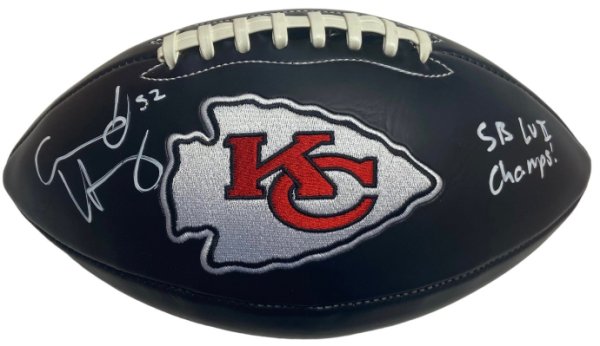 Autographed Footballs | Kansas City Chiefs | Signed Collectibles ...