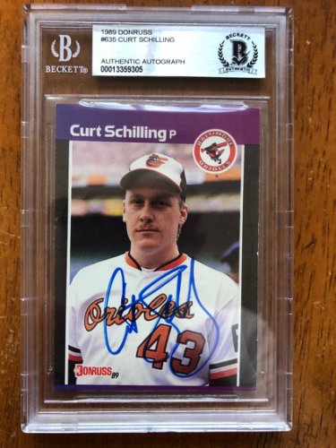 Curt Schilling Autographed Memorabilia | Signed Photo, Jersey ...
