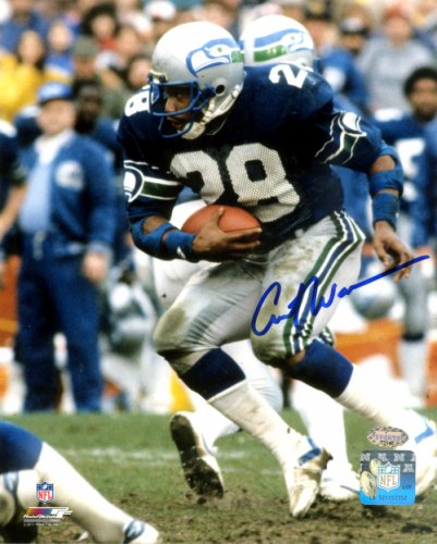 Curt Warner Autographed Memorabilia | Signed Photo, Jersey ...