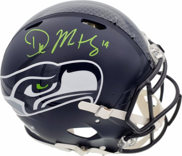 Seattle Seahawks Autographed Full Size Helmets | Signed Helmets
