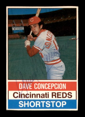 Dave Concepcion Autographed Memorabilia | Signed Photo, Jersey ...