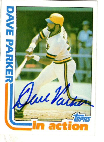 Dave Parker Autographed Memorabilia | Signed Photo, Jersey ...