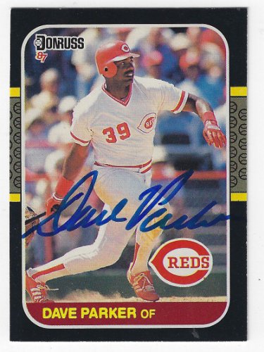 Dave Parker Autographed Memorabilia | Signed Photo, Jersey ...