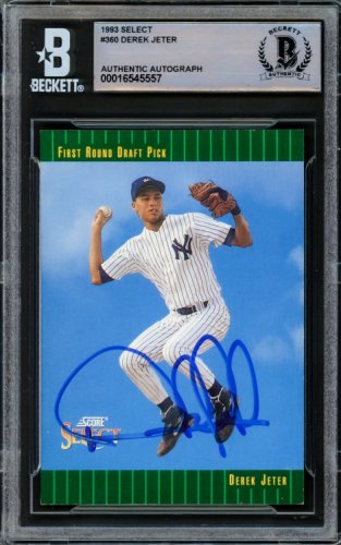Derek Jeter | Autographed Baseball Memorabilia & MLB Merchandise