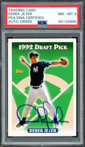 Derek Jeter | Autographed Baseball Memorabilia & MLB Merchandise