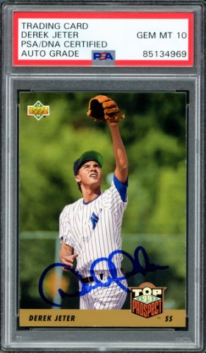 Derek Jeter | Autographed Baseball Memorabilia & MLB Merchandise