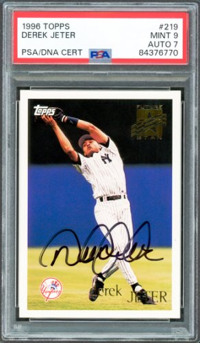 Derek Jeter | Autographed Baseball Memorabilia & MLB Merchandise