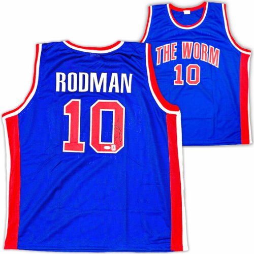 Dennis Rodman Autographed Memorabilia | Signed Photo, Jersey ...