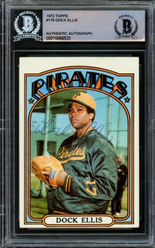 Dock Ellis Autographed Memorabilia | Signed Photo, Jersey, Collectibles ...