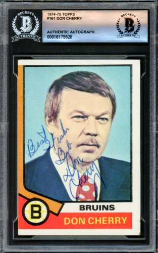 Don Cherry Autographed Memorabilia | Signed Photo, Jersey, Collectibles ...