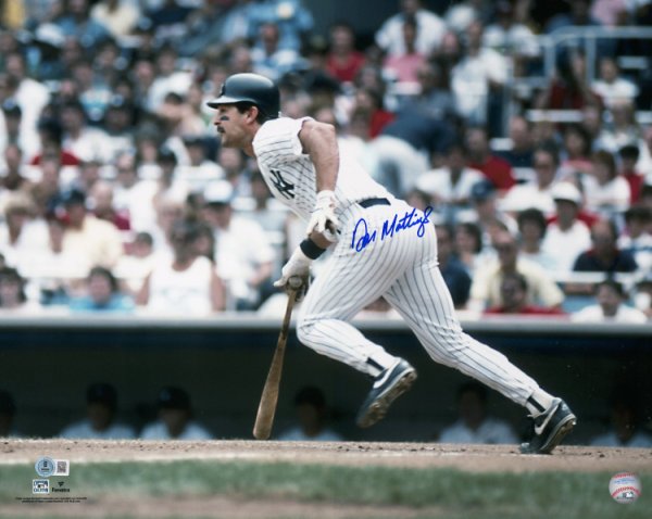 Don Mattingly Autographed Memorabilia | Signed Photo, Jersey ...