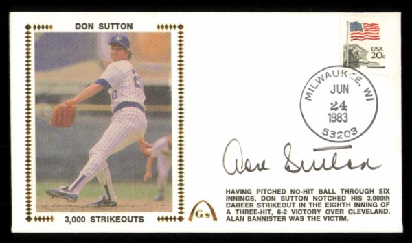 Don Sutton Autographed Memorabilia | Signed Photo, Jersey, Collectibles ...