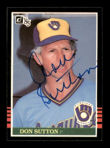 Don Sutton Autographed Memorabilia | Signed Photo, Jersey, Collectibles ...