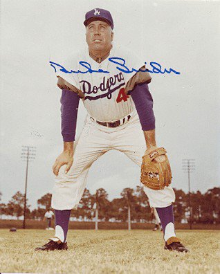 Duke Snider Autographed Memorabilia | Signed Photo, Jersey ...