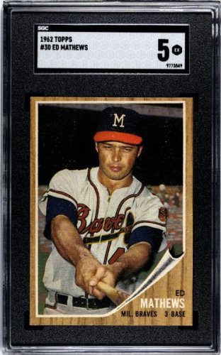 Eddie Mathews Autographed Memorabilia | Signed Photo, Jersey ...