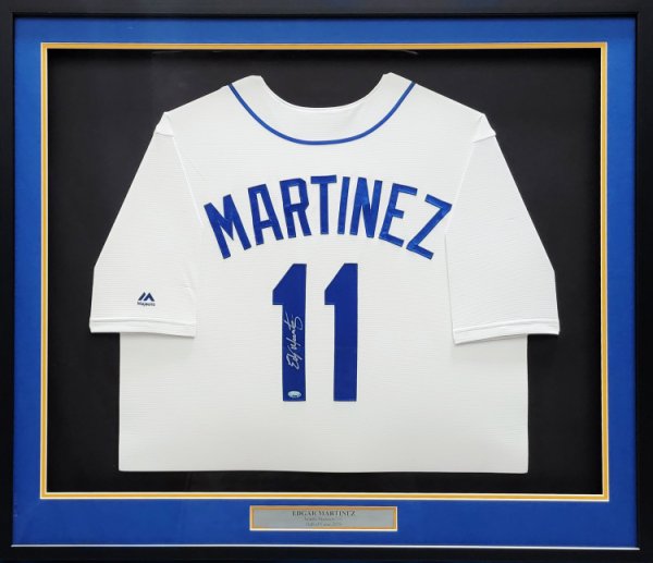 Edgar Martinez Autographed Memorabilia | Signed Photo, Jersey ...