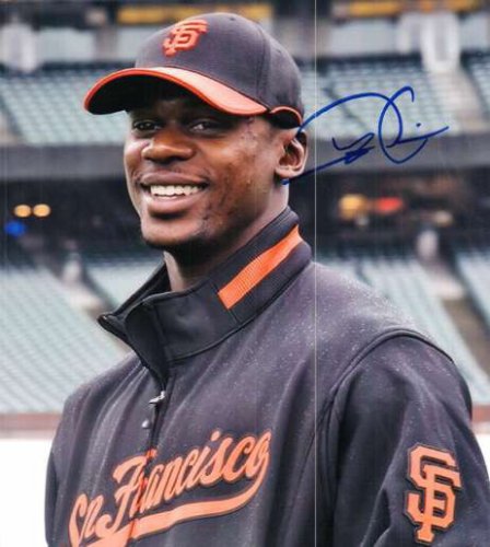 Fred Lewis Autographed Signed San Francisco Giants Photo - Autographs