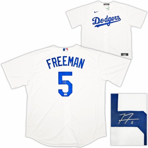 Freddie Freeman Autographed Memorabilia | Signed Photo, Jersey ...