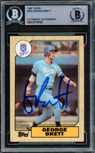 George Brett Autographed Memorabilia | Signed Photo, Jersey ...