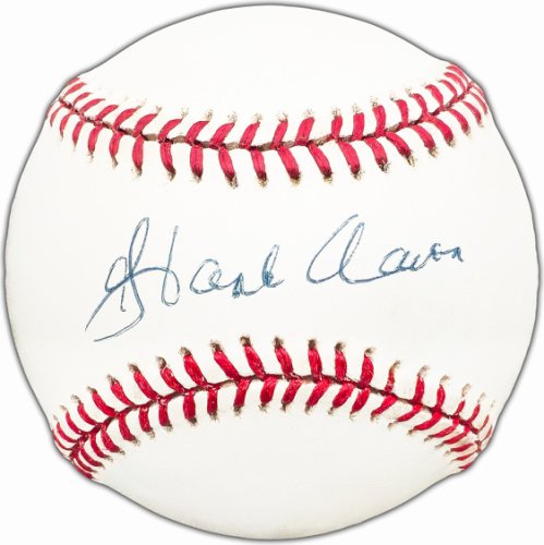 Hank Aaron | Autographed Baseball Memorabilia & MLB Merchandise