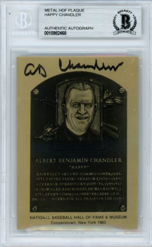 Happy Chandler Autographed Memorabilia | Signed Photo, Jersey ...