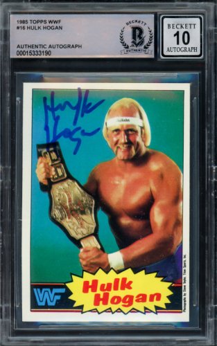 Hulk Hogan Autographed Memorabilia | Signed Photo, Jersey, Collectibles ...