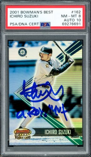 Ichiro Suzuki Autographed Memorabilia | Signed Photo, Jersey ...