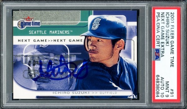 Ichiro Suzuki Autographed Memorabilia | Signed Photo, Jersey ...