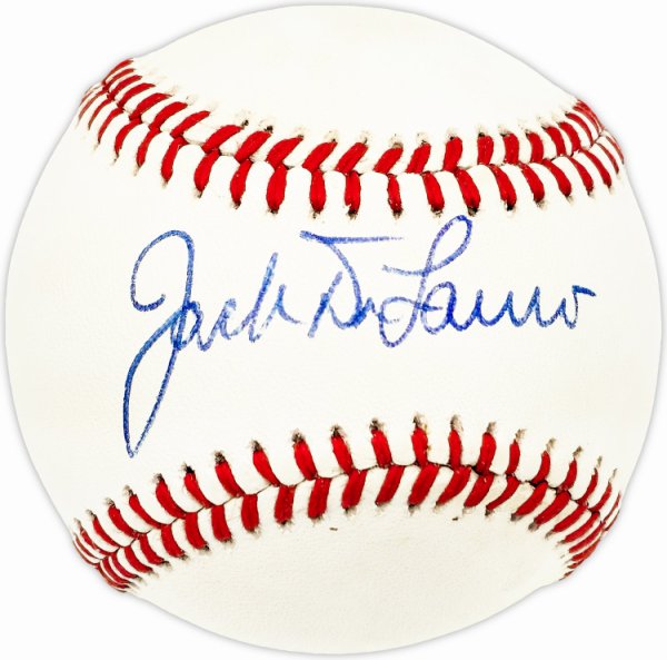 Jack Dilauro Autographed Signed Official Nl Baseball New York Mets #226192