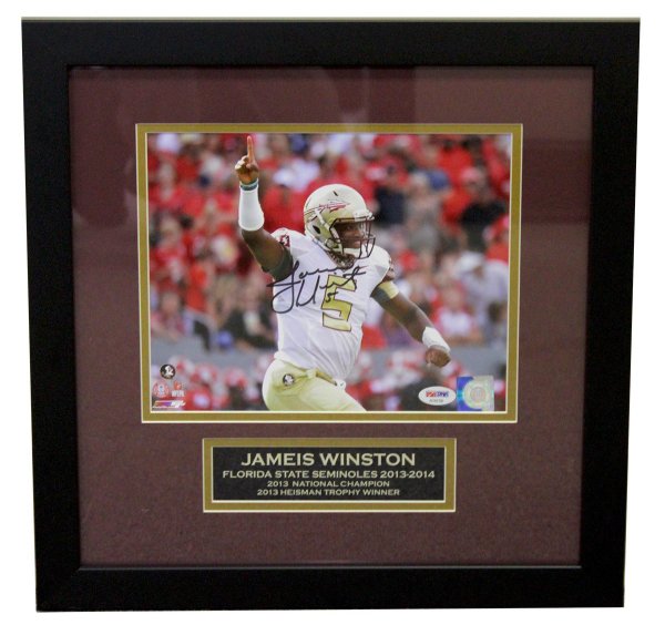 Jameis Winston Autographed Memorabilia | Signed Photo, Jersey ...