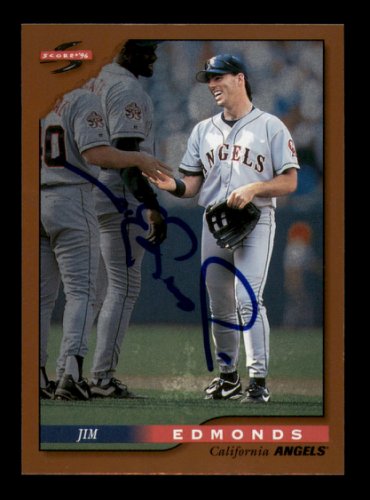 Jim Edmonds Autographed Memorabilia | Signed Photo, Jersey ...