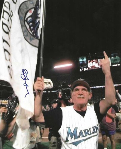 Jim Leyland Autographed Memorabilia | Signed Photo, Jersey ...
