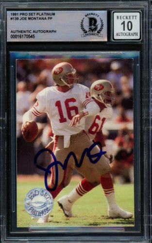 Joe Montana | Autographed Football Memorabilia & NFL Merchandise