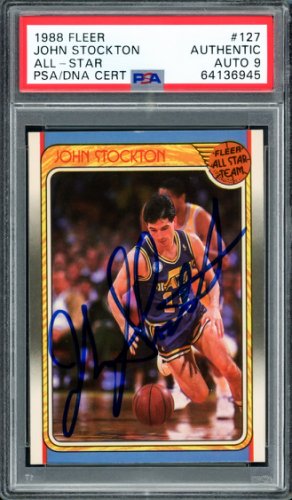 John Stockton Autographed Memorabilia | Signed Photo, Jersey ...